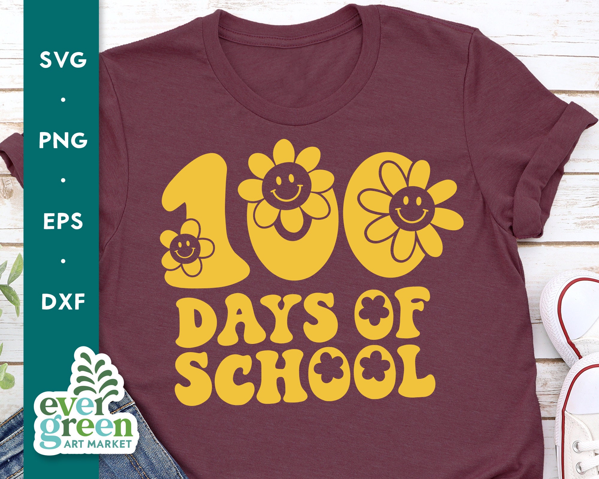 100 Days of School Svg, 100 Days Svg, 100th Day of School, Teacher ...