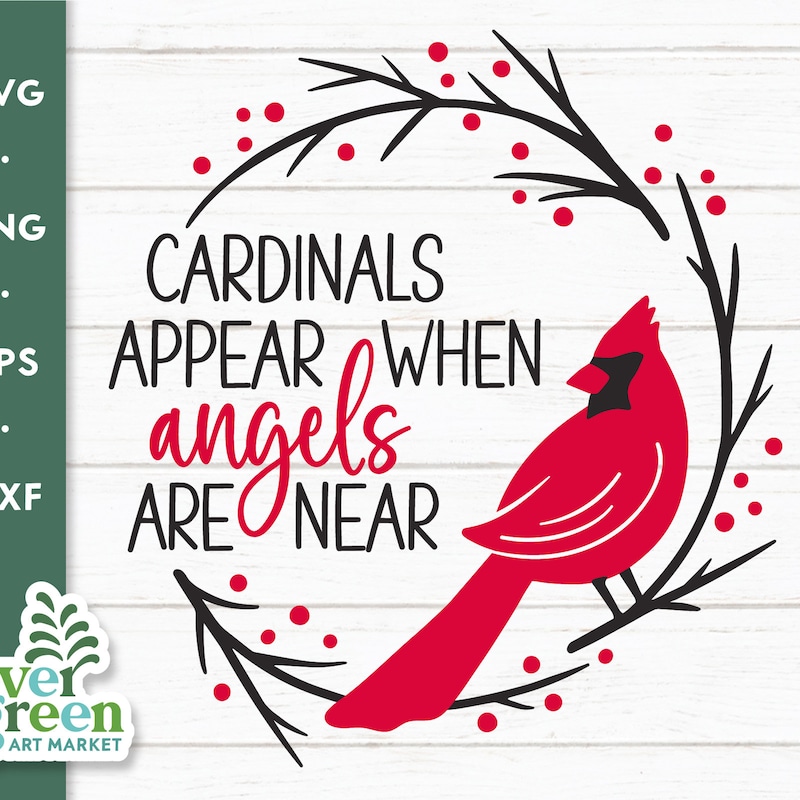 Cardinal Memorial Angel - Etsy