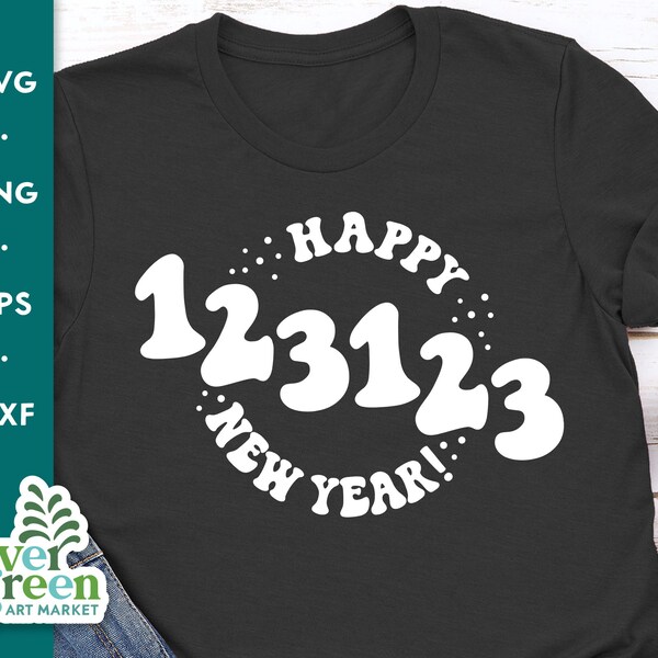 New Years Svg - Etsy
