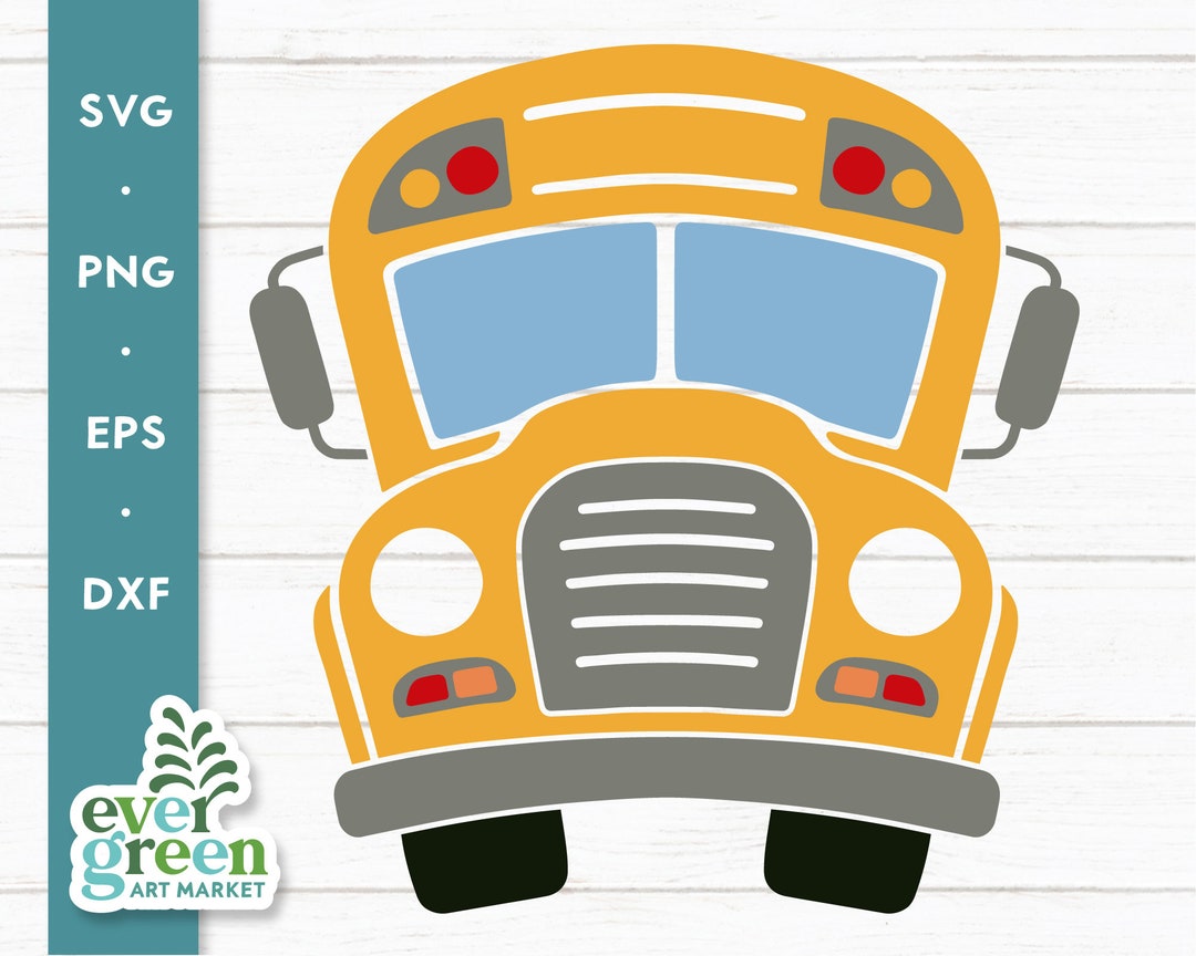School Bus Svg, Bus Driver, Back to School Svg, First Day of School ...