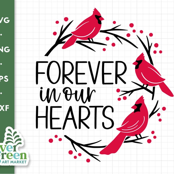Memorial Cardinal Svg - Etsy