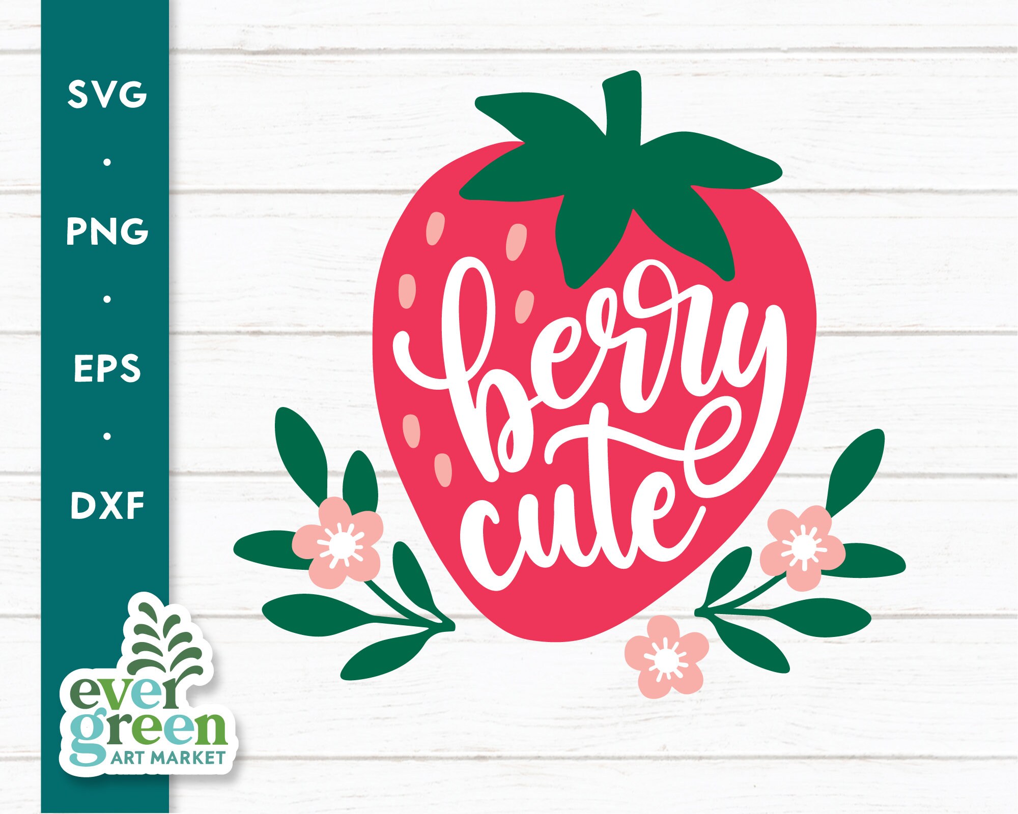 Berry Cute Svg, Strawberry Sweet One, First Birthday, Baby Newborn ...