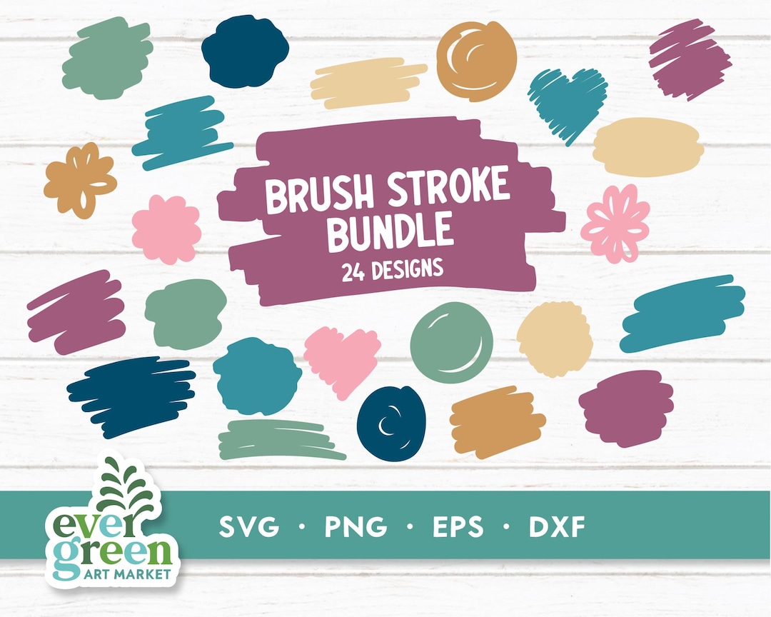 Brush Stroke Svg, Paint Stroke Svg, Brush Stroke Heart Svg, Keychain ...