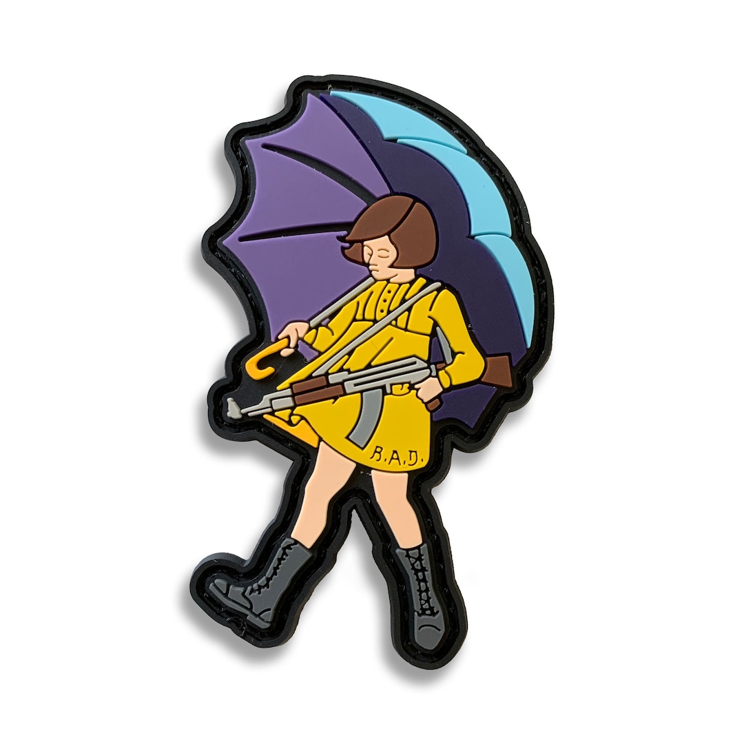 Assault Girl PVC Patch With Hook and Loop Backing Tactical Morale Patch ...