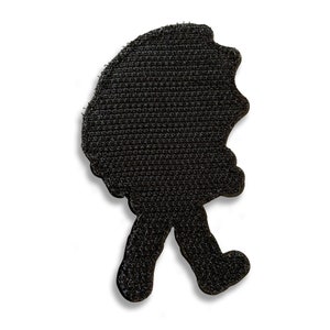 Assault Girl PVC Patch With Hook and Loop Backing Tactical Morale Patch ...