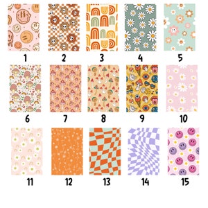 40 Designs Retro Hippie Indie Vibe Floral Aesthetic Smiley Face ...