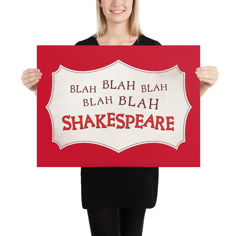 Shakespeare Something Rotten Poster Broadway Show Musical - Etsy