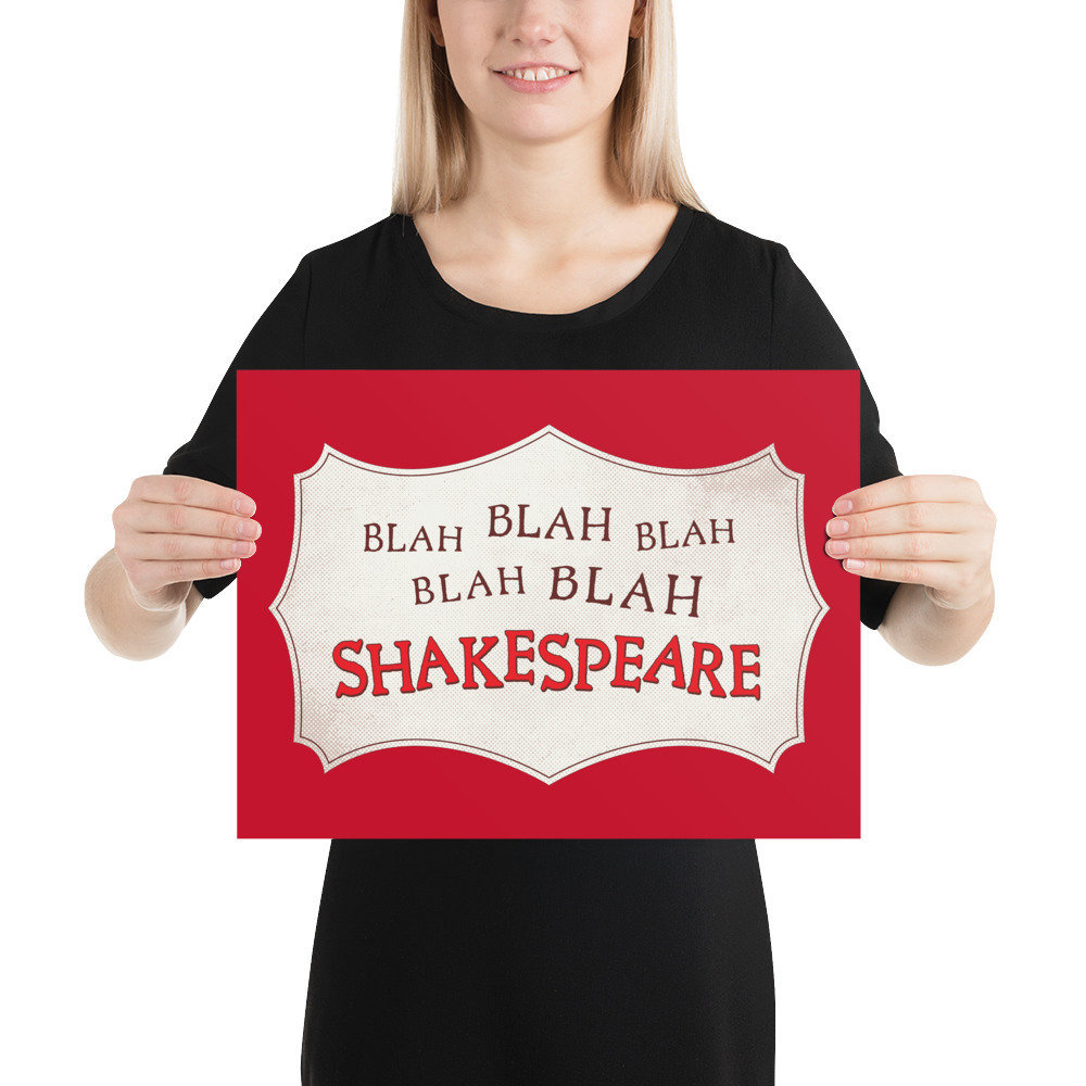 Shakespeare Something Rotten Poster Broadway Show Musical - Etsy