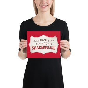 Shakespeare Something Rotten Poster, Broadway Show, Musical Theater ...