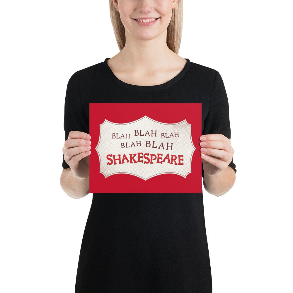 Shakespeare Something Rotten Poster Broadway Show Musical - Etsy