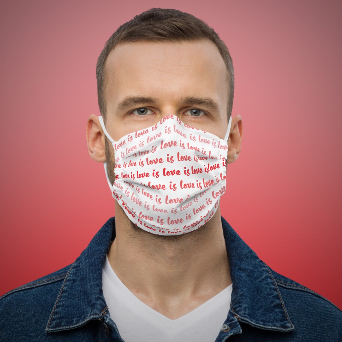 Love is Love Face Mask Lin-manuel Miranda Quote Pride - Etsy