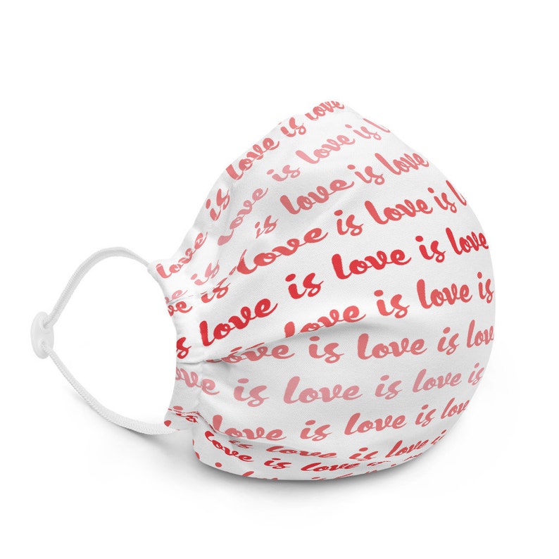 Love is Love Face Mask Lin-manuel Miranda Quote Pride - Etsy
