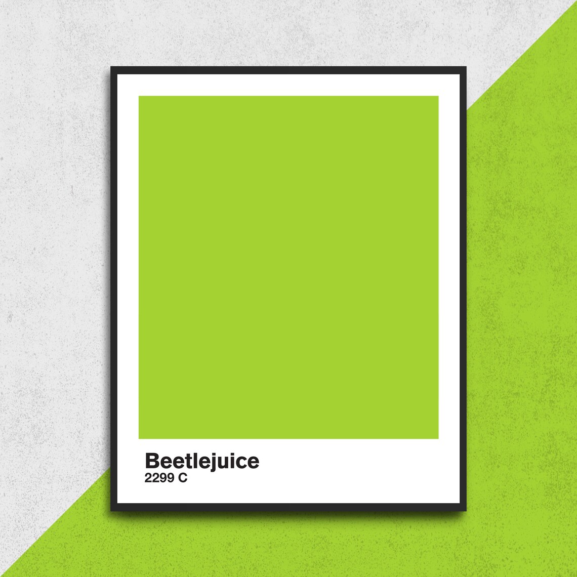 CUSTOM BROADWAY POSTER Pantone Color Swatches Musical - Etsy