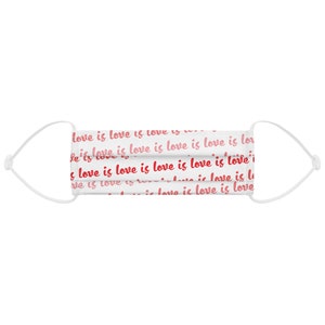 Love is Love Face Mask, Lin-manuel Miranda Quote, Pride, Equality ...