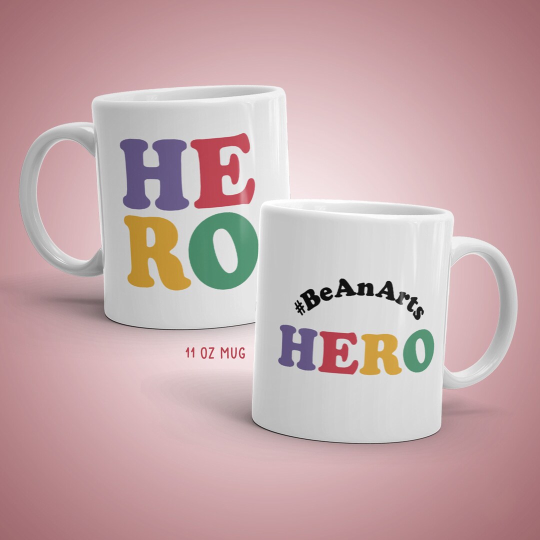 Be an Arts Hero Mug, #beanartshero, Save the Arts, Theater, Broadway ...