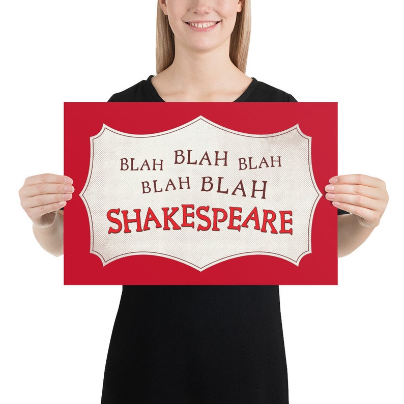 Shakespeare Something Rotten Poster Broadway Show Musical - Etsy