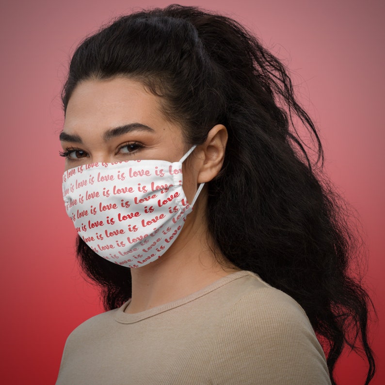 Love is Love Face Mask Lin-manuel Miranda Quote Pride - Etsy