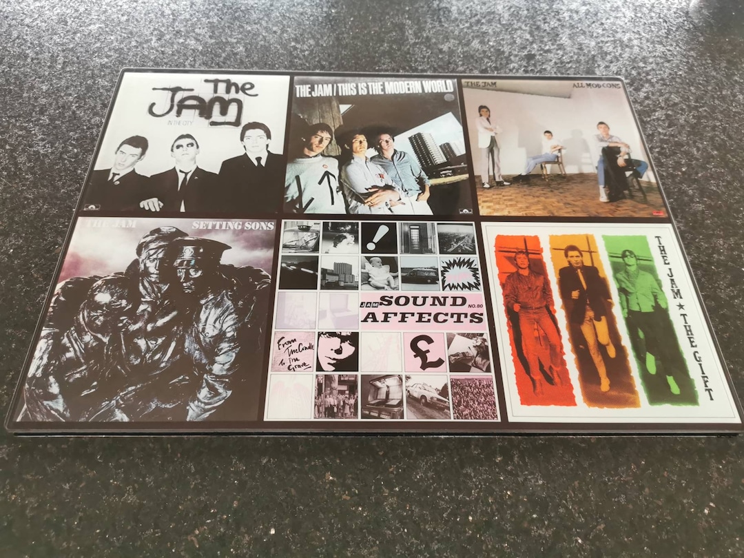 The Jam Album Cover Cutting Board - Etsy UK