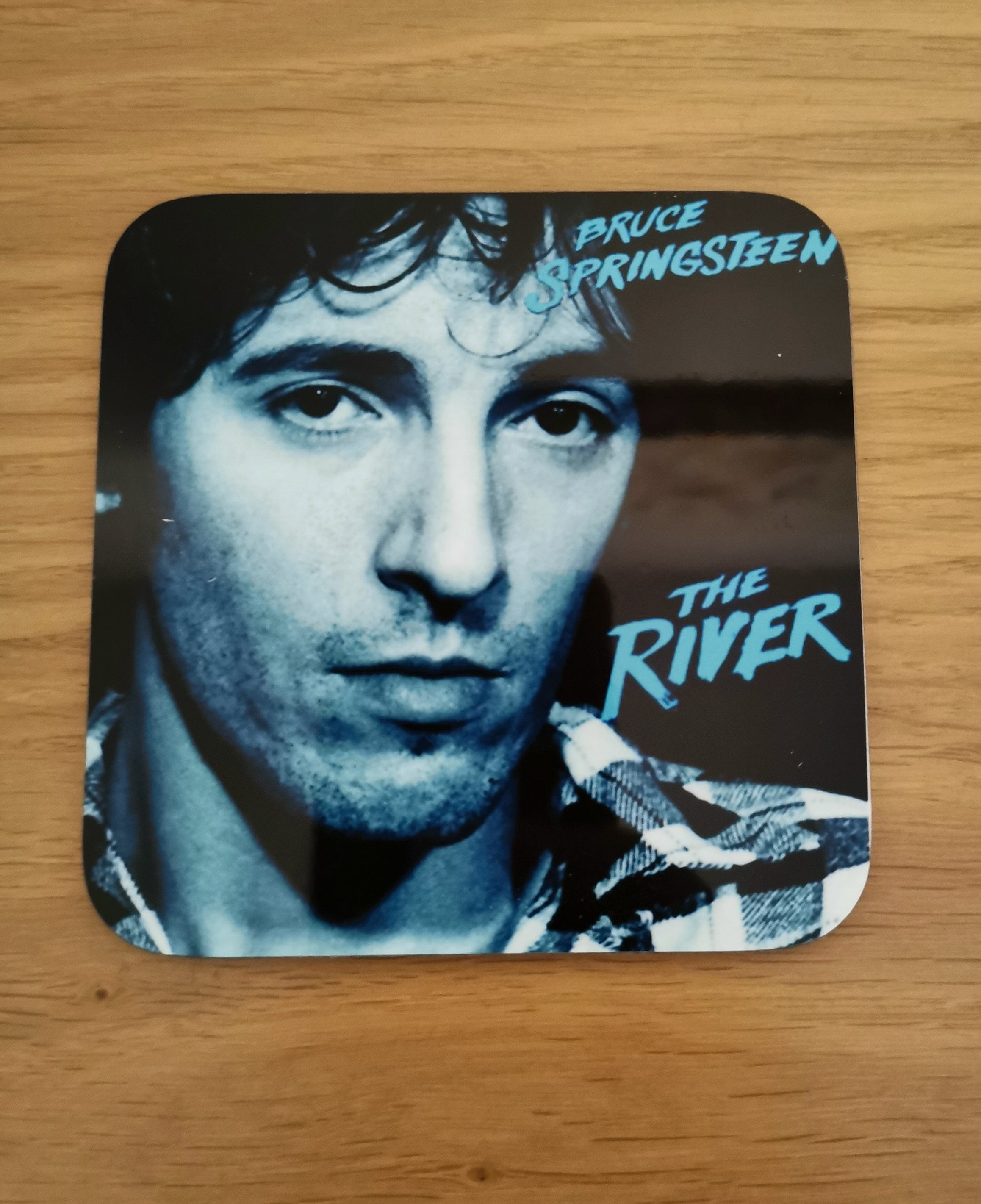 Bruce Springsteen Boxed set of 4 Wooden Coasters - Etsy.de