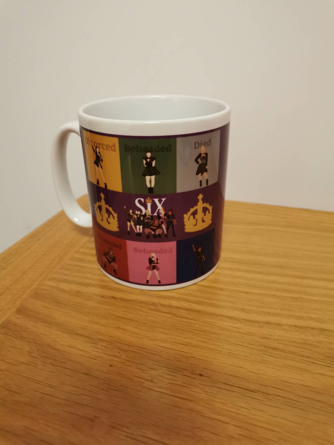 Six the Musical Mug - West End/ Broadway Musical Theatre Gift - Etsy