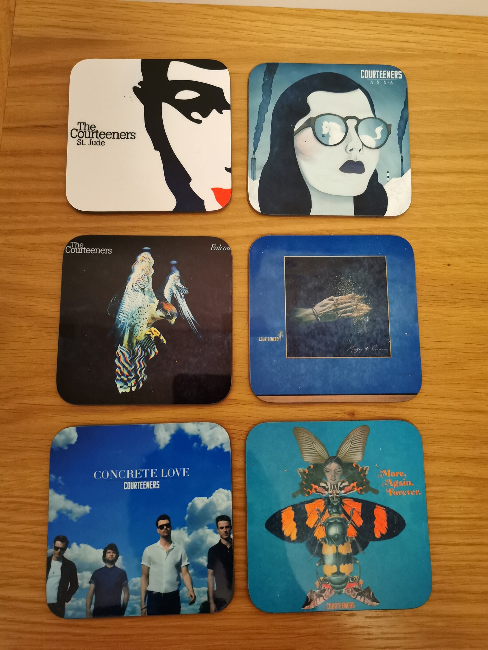 Your Favorite Album Cover Made Into a Wooden Coasters - Etsy UK