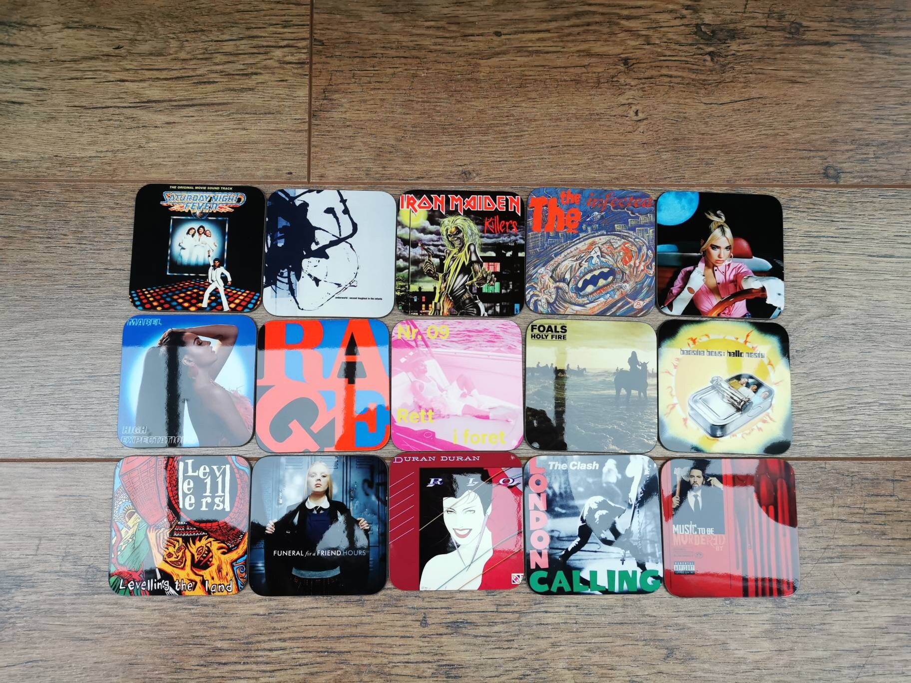 Your Favorite Album Cover Made Into a Wooden Coasters - Etsy UK
