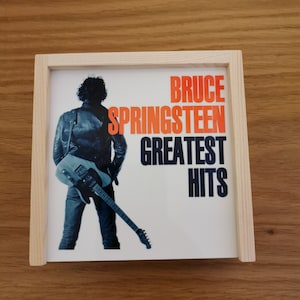 Bruce Springsteen Boxed Set of 4 Wooden Coasters - Etsy UK