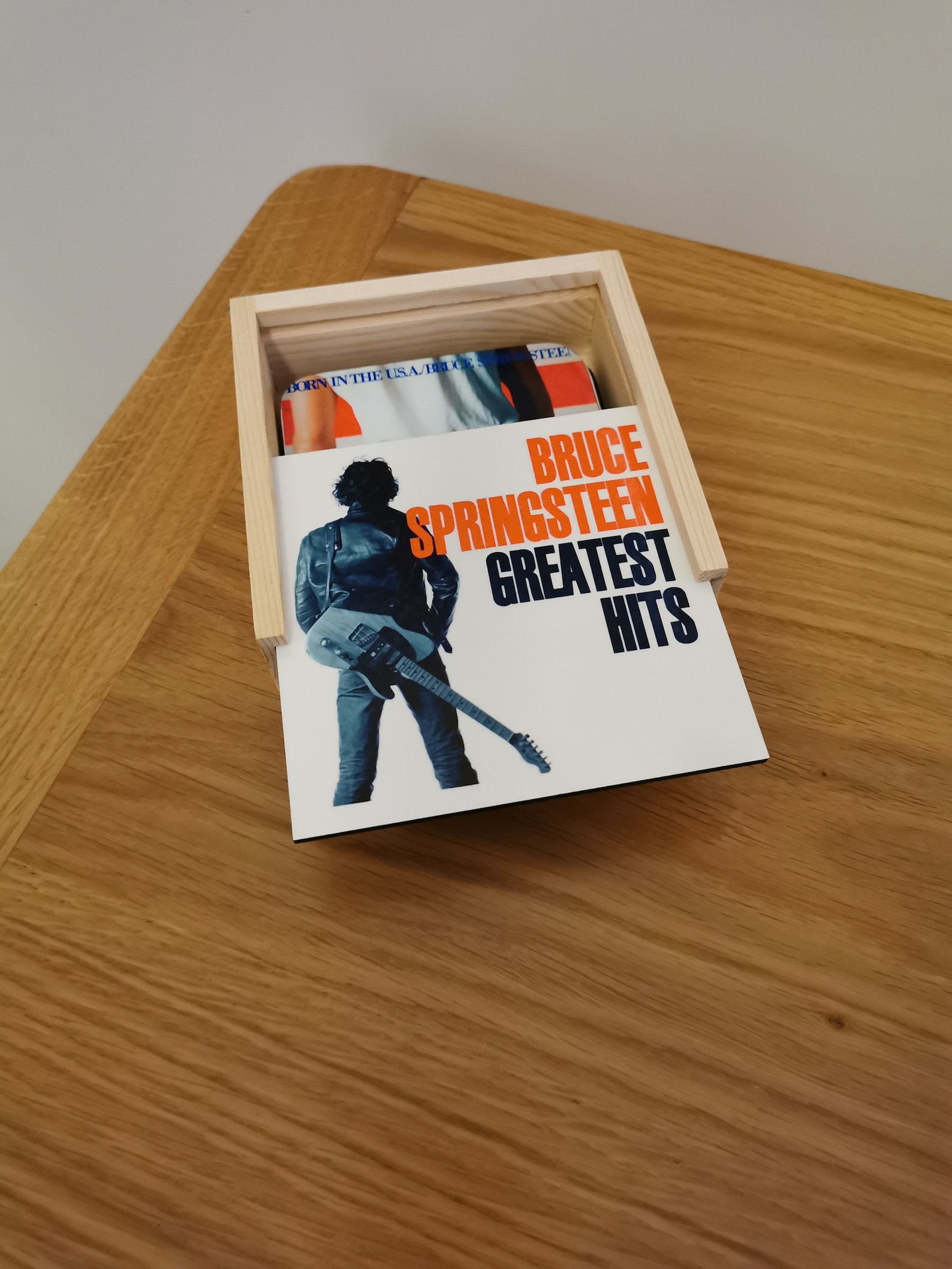 Bruce Springsteen Boxed Set of 4 Wooden Coasters - Etsy UK