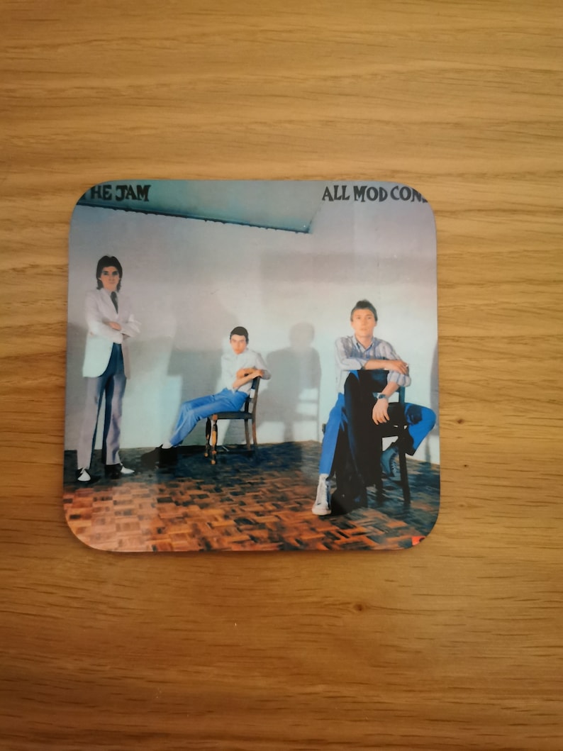 The Jam Boxed Set of 6 Album Cover Wooden Coasters - Etsy UK