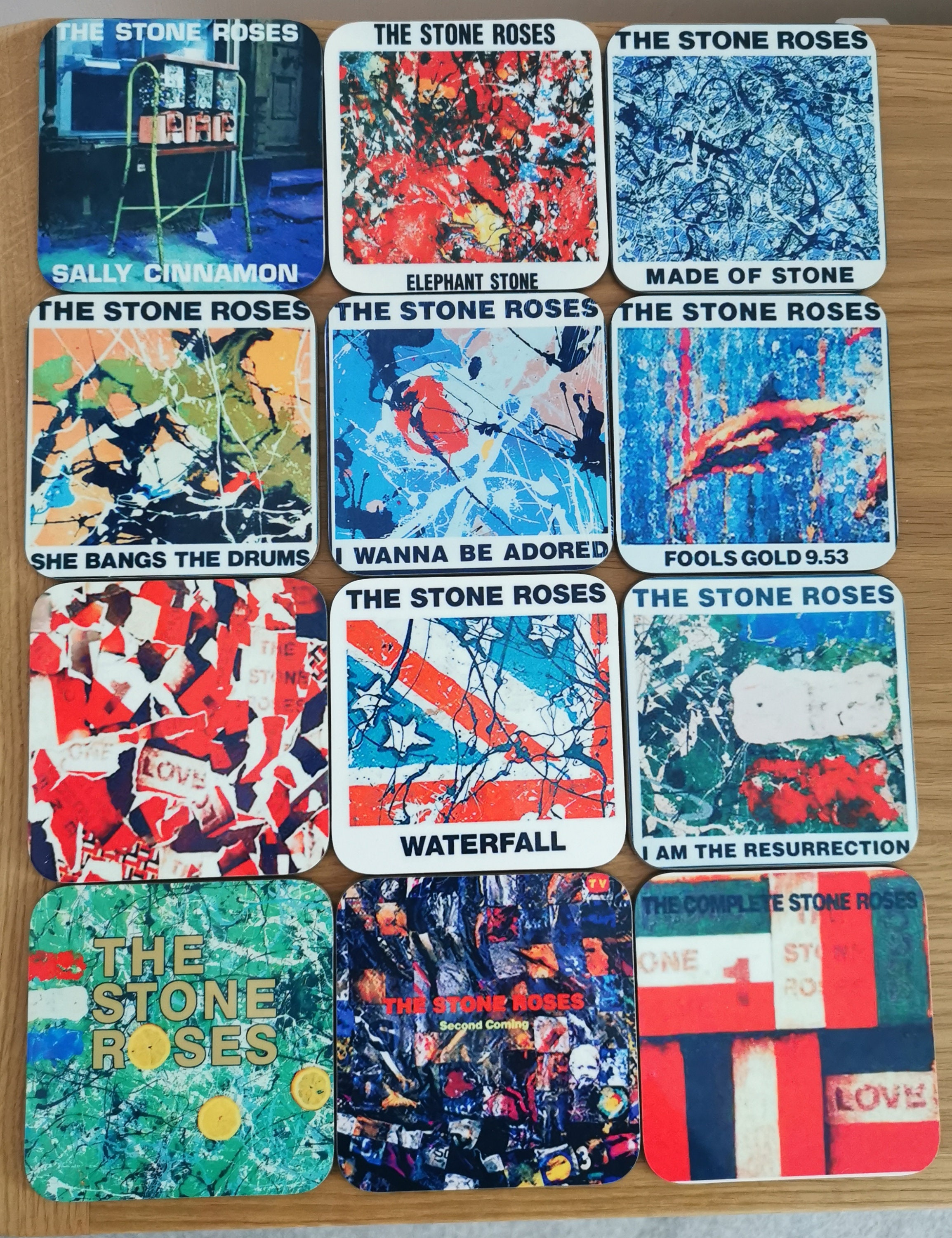 Your Favorite Album Cover Made into a Wooden Coasters | Etsy