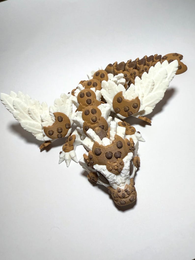 Articulated Baby Chocolate Chip Dragon | Dessert Creature Fidget ...