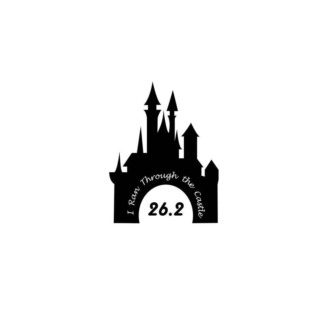 Disney Running Decal - Etsy