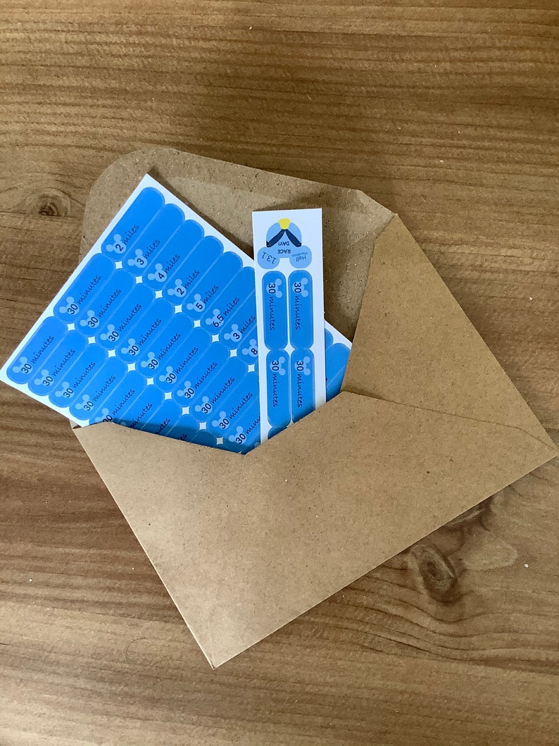STICKERS | Half Marathon Training Plan | Marathon Weekend, Princess ...