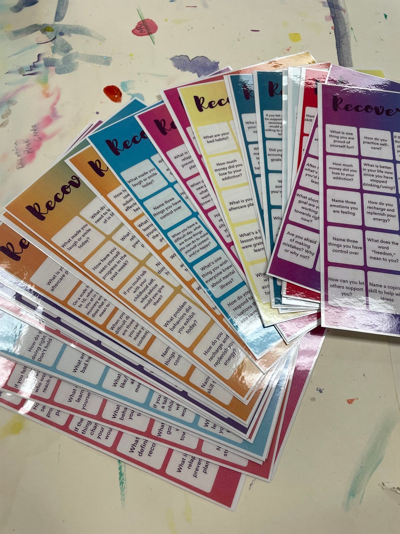 Recovery Bingo | Sobriety Games | Print at Home - Etsy