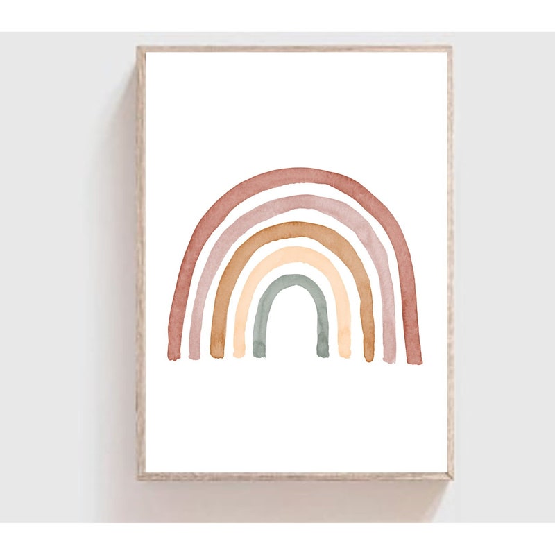 Rainbow Print - Etsy
