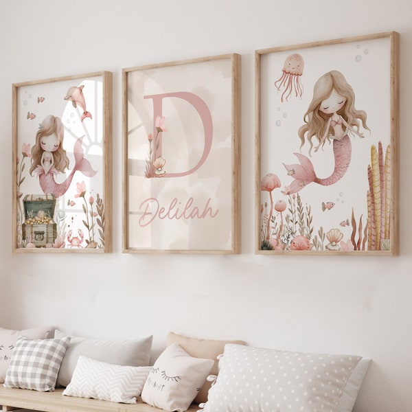 Mermaid Room Decor - Etsy