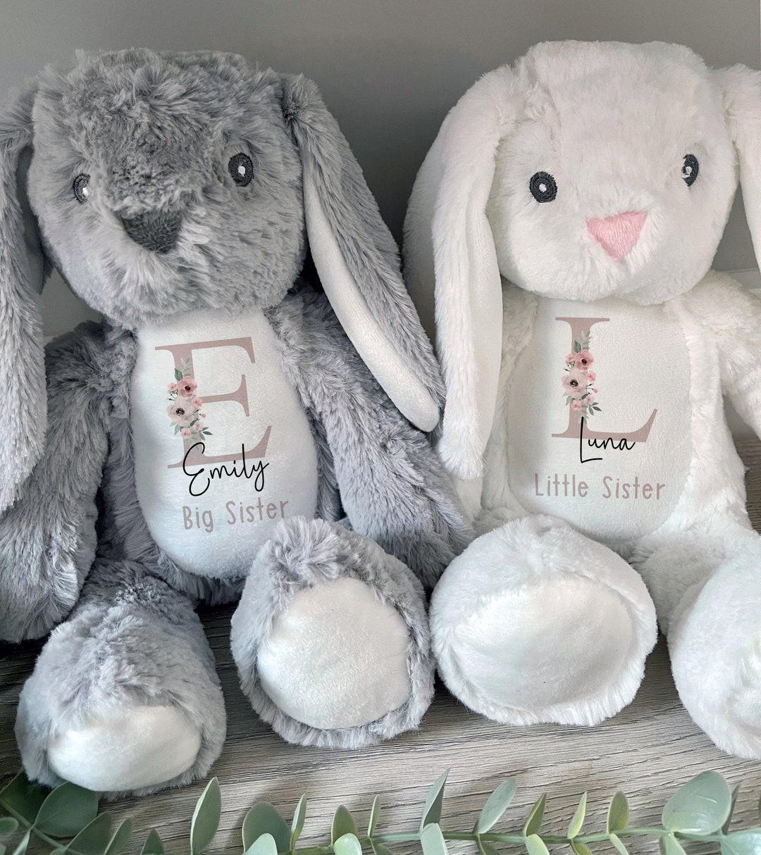 Matching Sibling Gift,baby Girl,new Baby Gift,big Sister,little Sister ...