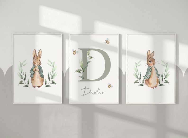 Peter Rabbit Prints,boys Nursery Prints,new Baby,nursery Decor,peter ...