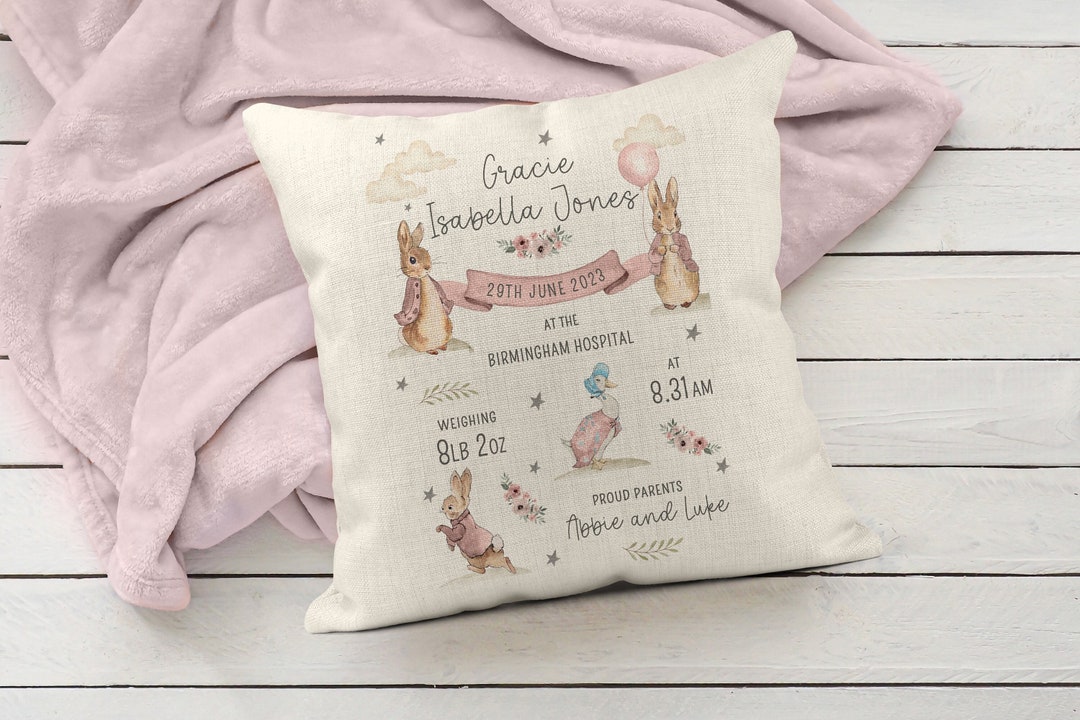 New Baby Gift,girls Nursery Decor,baby Girl,peter Rabbit Nursery ...