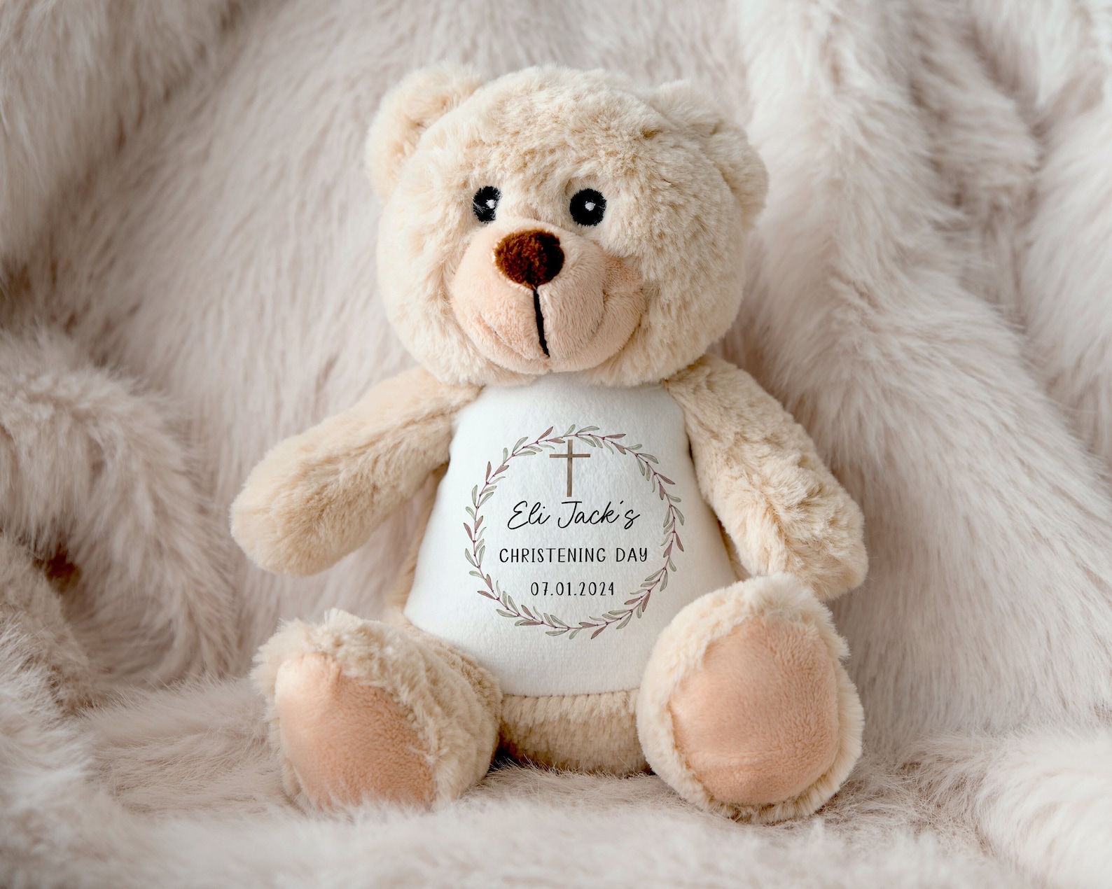 Personalised Christening Gift,girls Christening,boys Baptism Gifts,soft ...