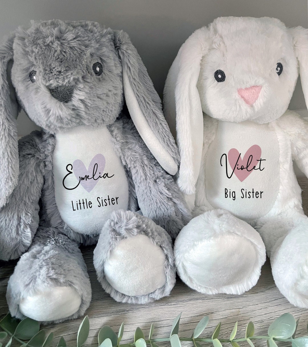 Personalised Bunny,baby Gift,new Baby Gift, Baby Keepsake,baby Girl ...