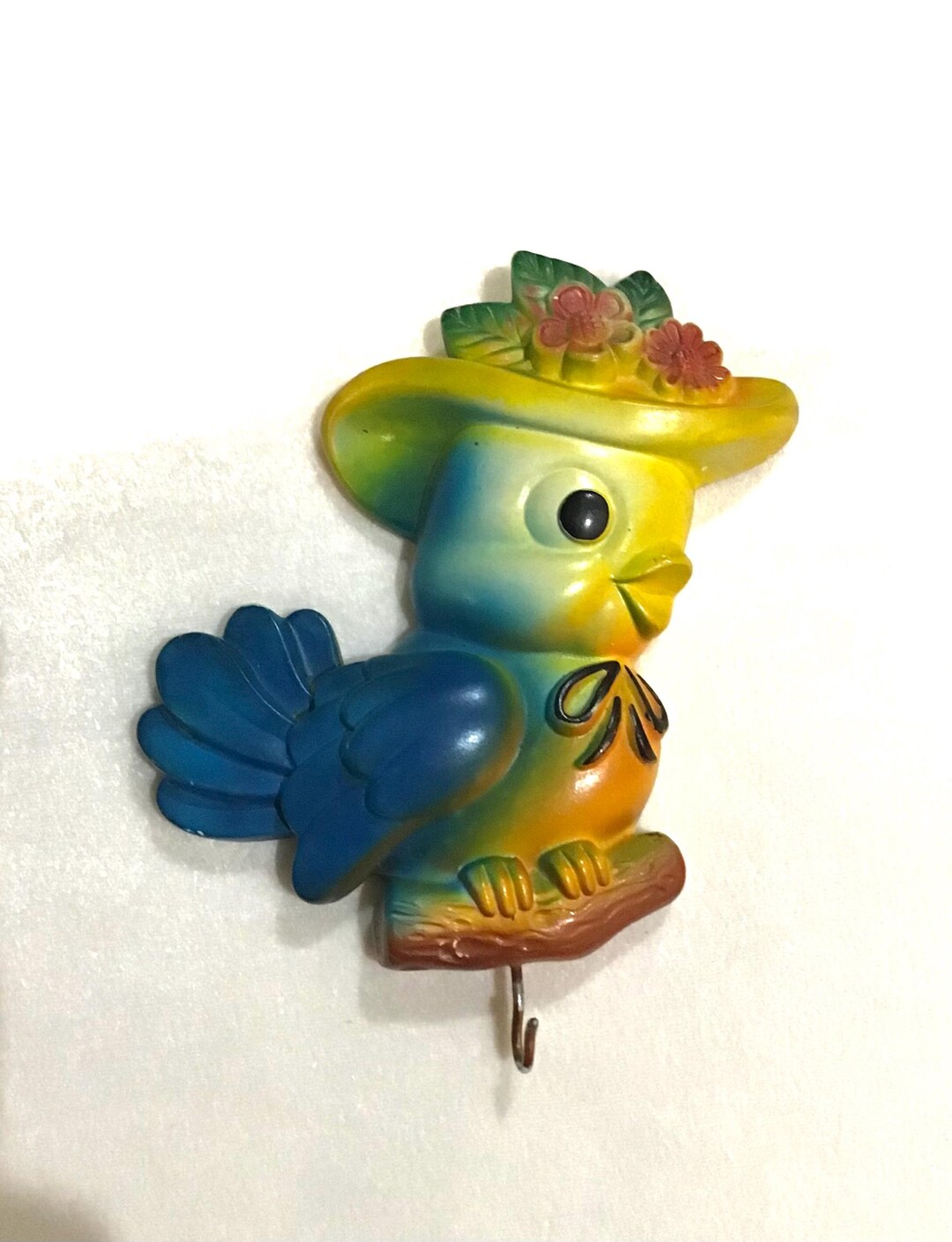 Plaster Bluebird, Bluebird Wall Hanger, Wall Decor, Bluebird, Bluebird ...