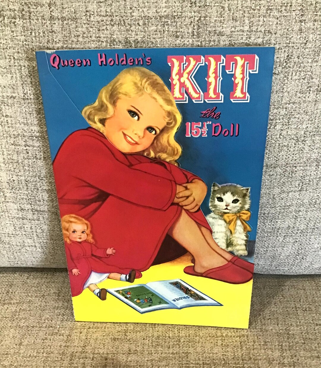 Paper Dolls, Uncut Paper Dolls, Queen Holden’s Paper Dolls, 1985 Paper ...