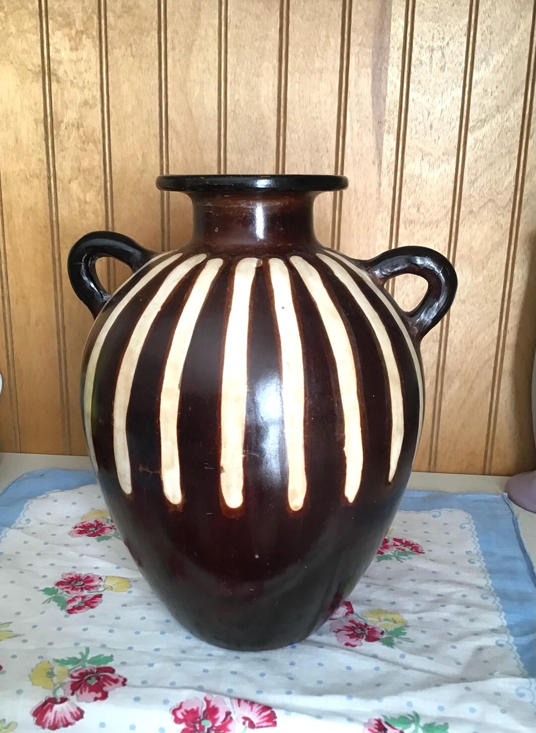 Pottery Made in Peru, Jose Sosa Pottery, Pottery Vase With Handles ...