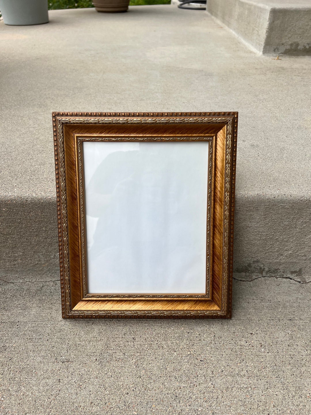 Ornate Copper Wood 8x10 Picture Frame - Etsy