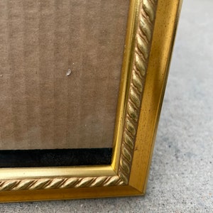 Bright Gold 13x10 Braided Detail Picture Frame - Etsy
