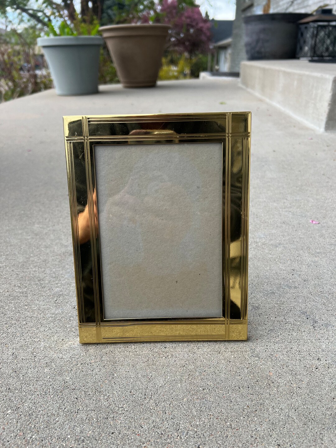 Vintage Shiny Gold Decorative Design 5x7 Picture Frame - Etsy