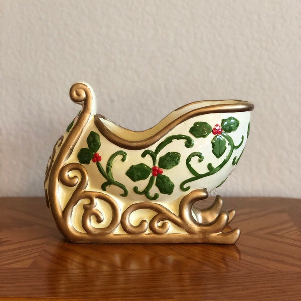 Sleigh Planter - Etsy