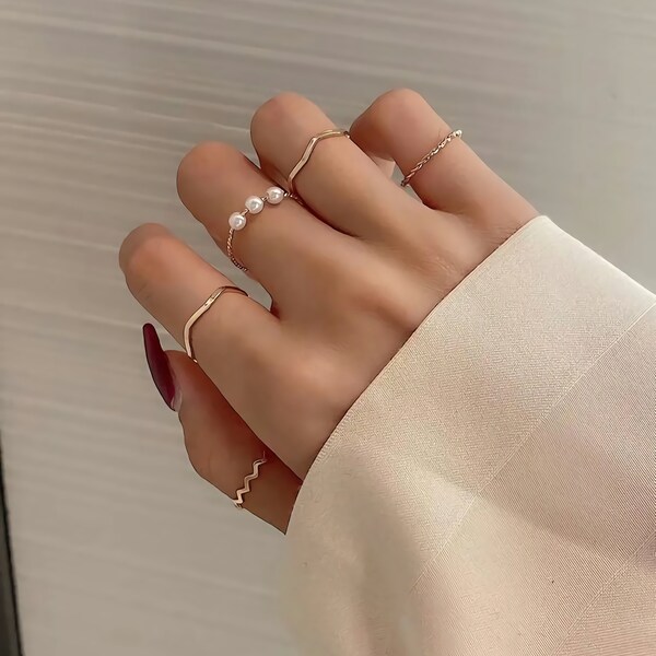 Stacking Ring Set - Etsy