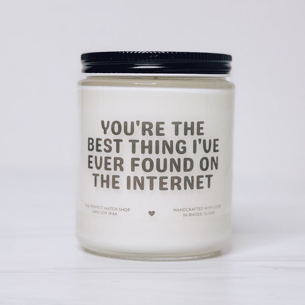 You Are the Best Thing I Found on the Internet Card - Etsy